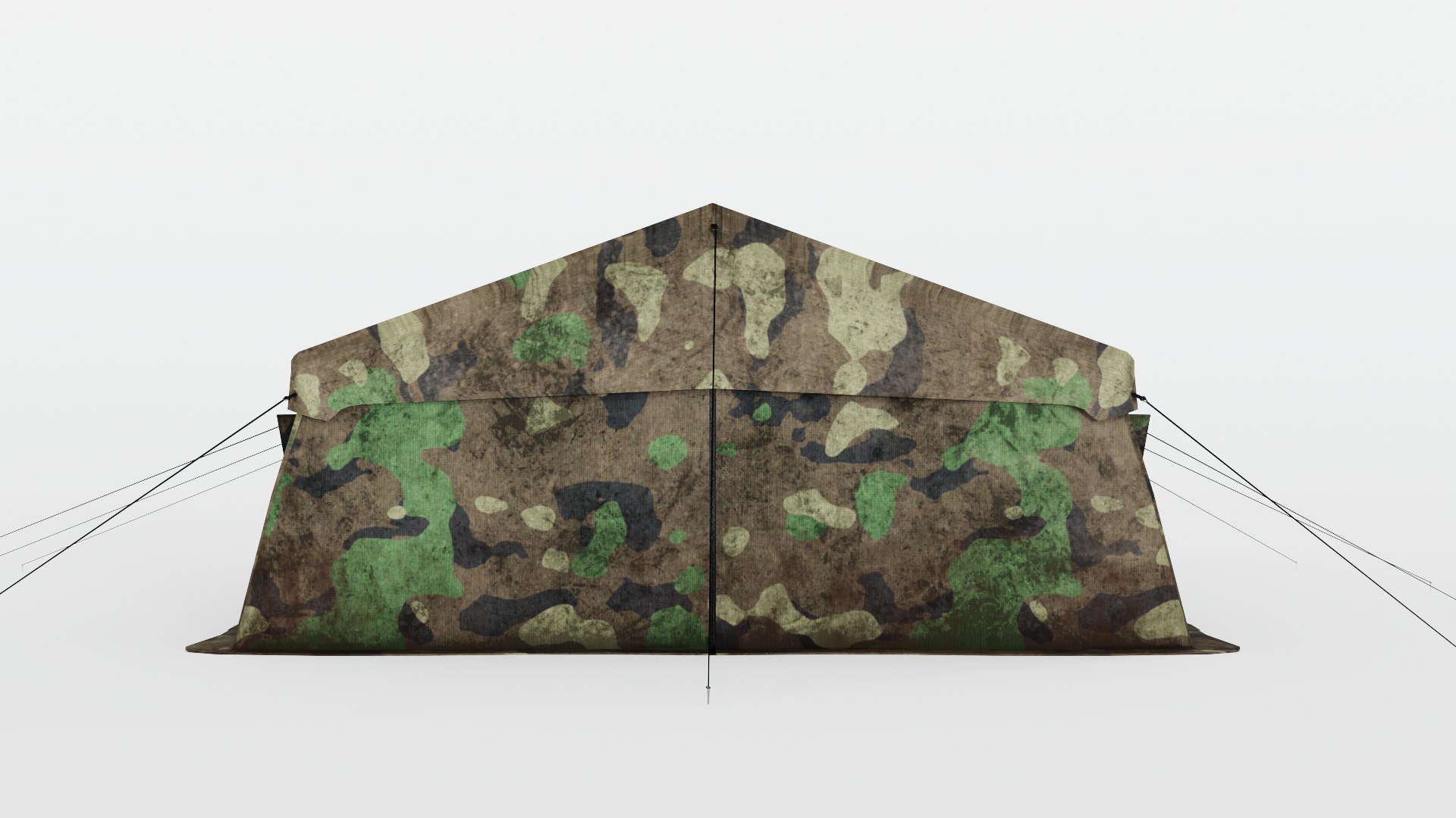 Tent Army 3D Model - TurboSquid 1572589