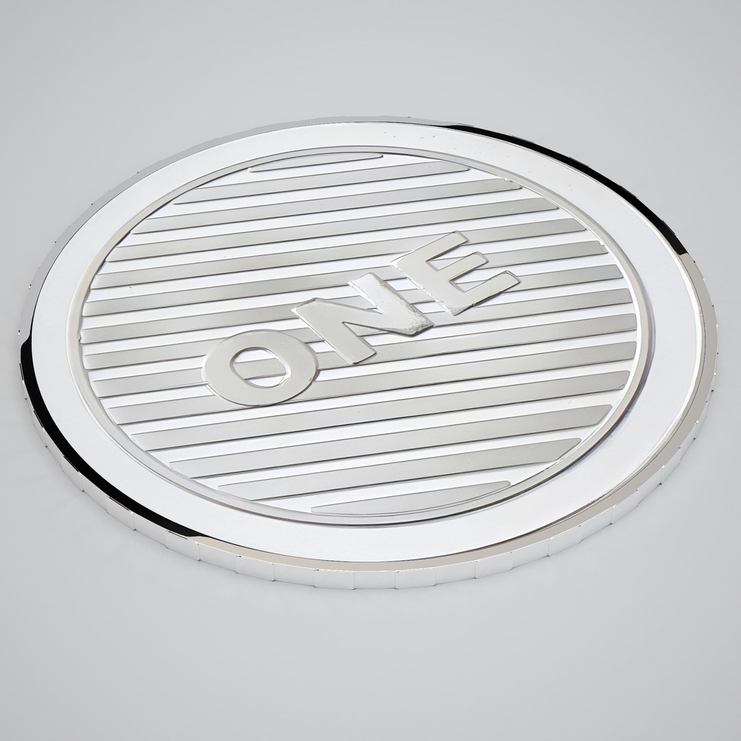 Silver One Coin Model - TurboSquid 2399170