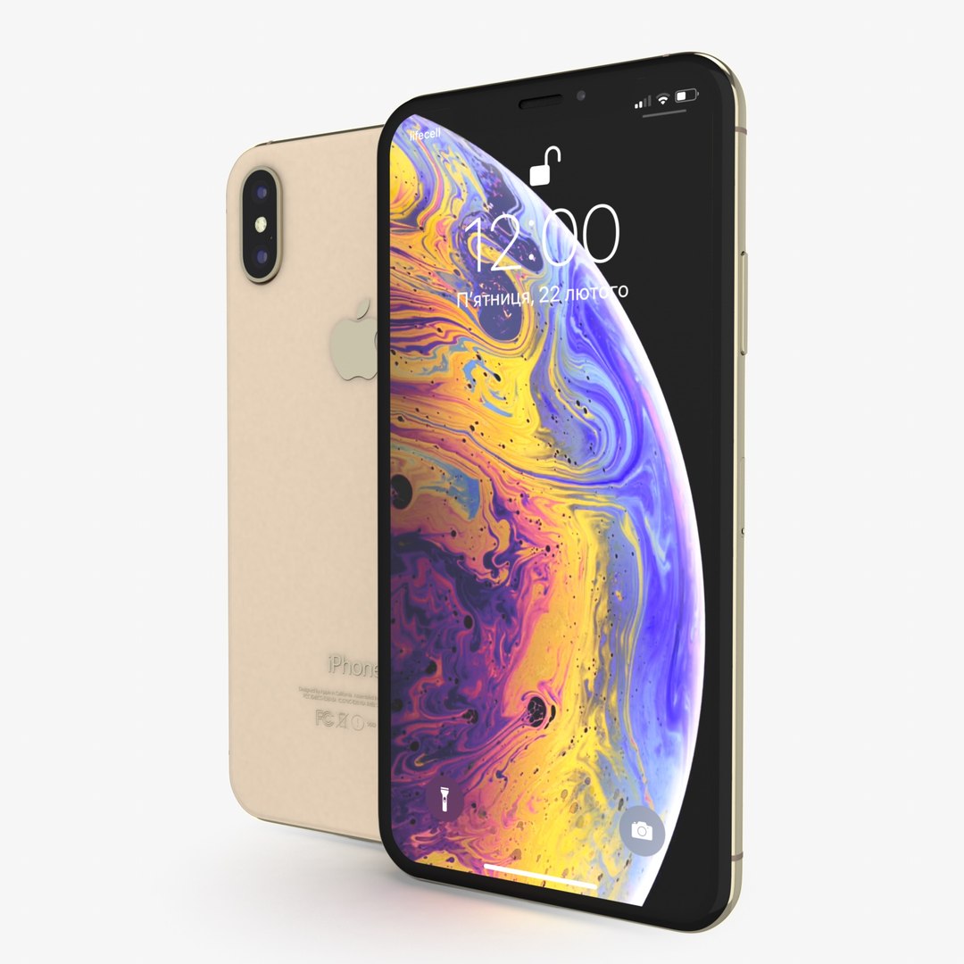 Apple Iphone Xs Colors 3D Model - TurboSquid 1381817