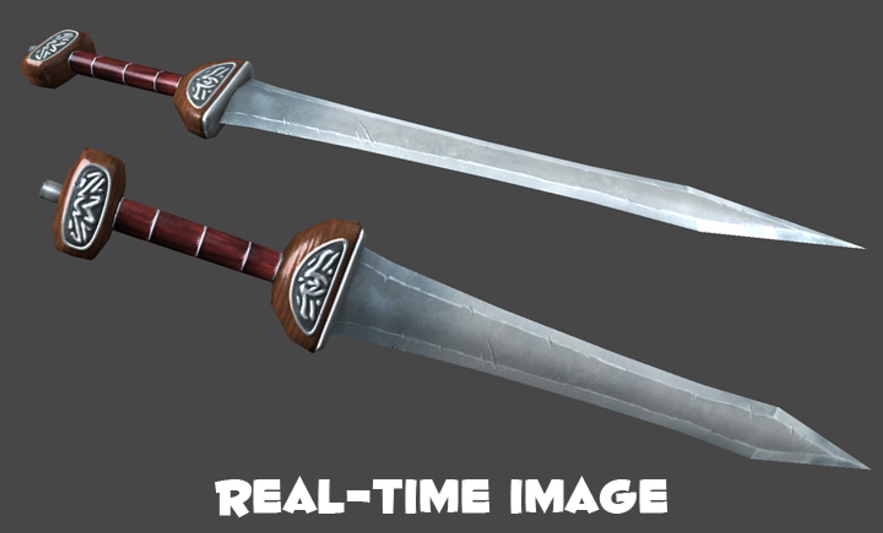 Gladius Sword 3d Obj