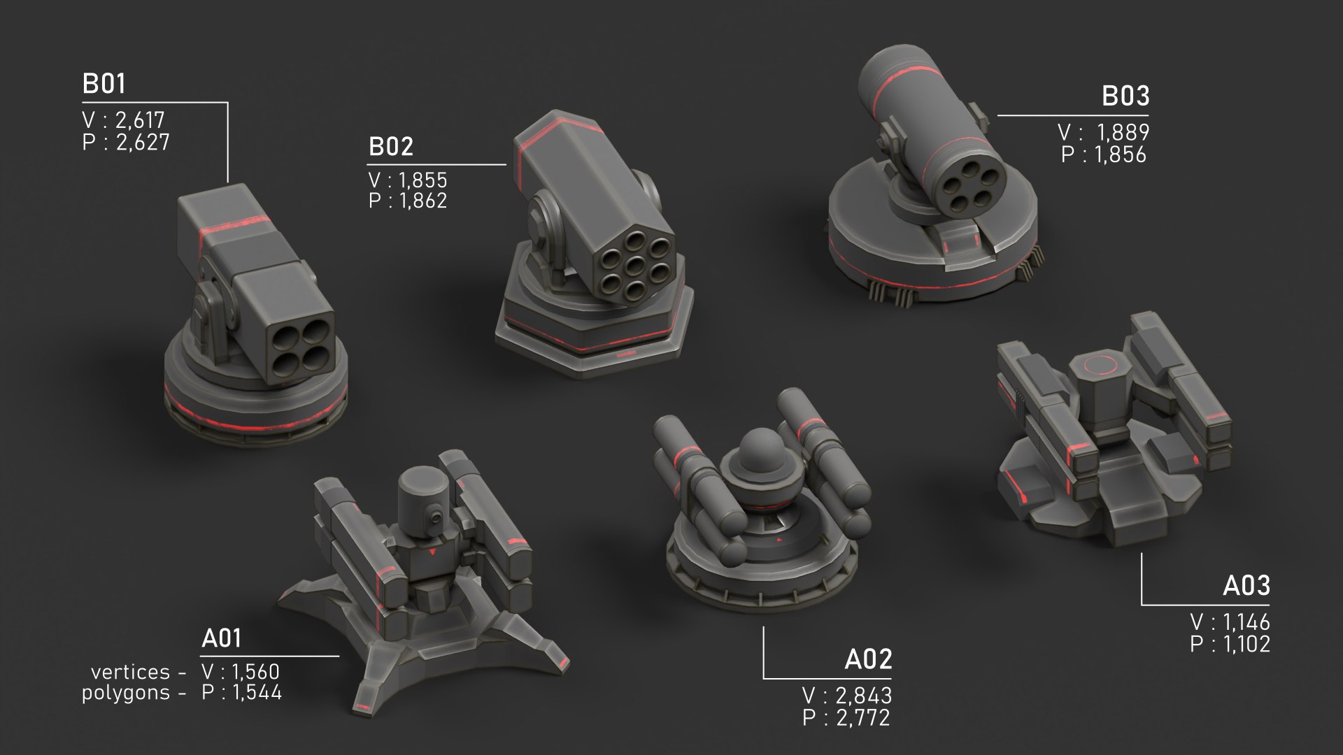 Missile And Rocket Launcher Pack Model - TurboSquid 1811981