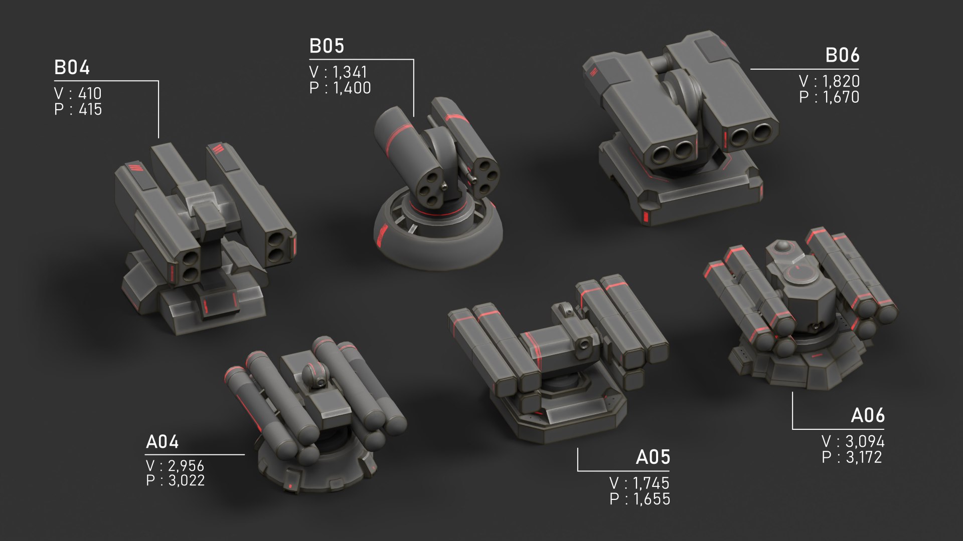 Missile And Rocket Launcher Pack Model - TurboSquid 1811981