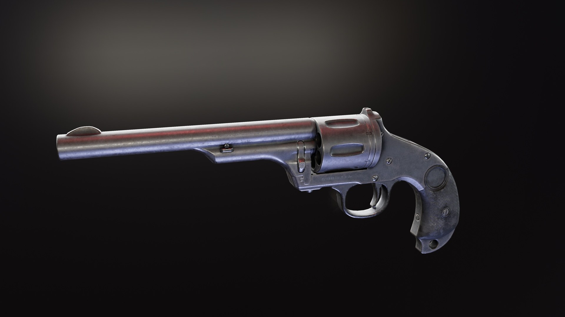 Merwin Hulbert Revolver 3D Model - TurboSquid 1944681
