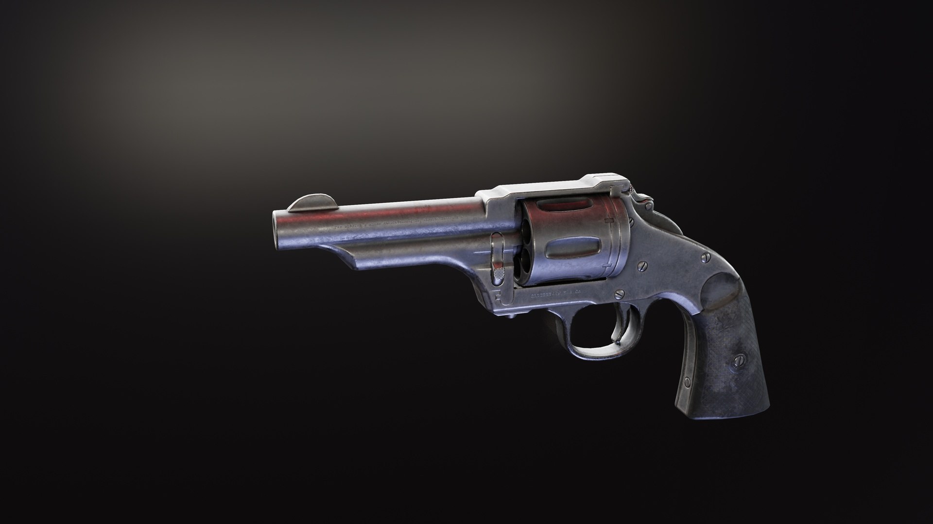 Merwin Hulbert Revolver 3D Model - TurboSquid 1944681
