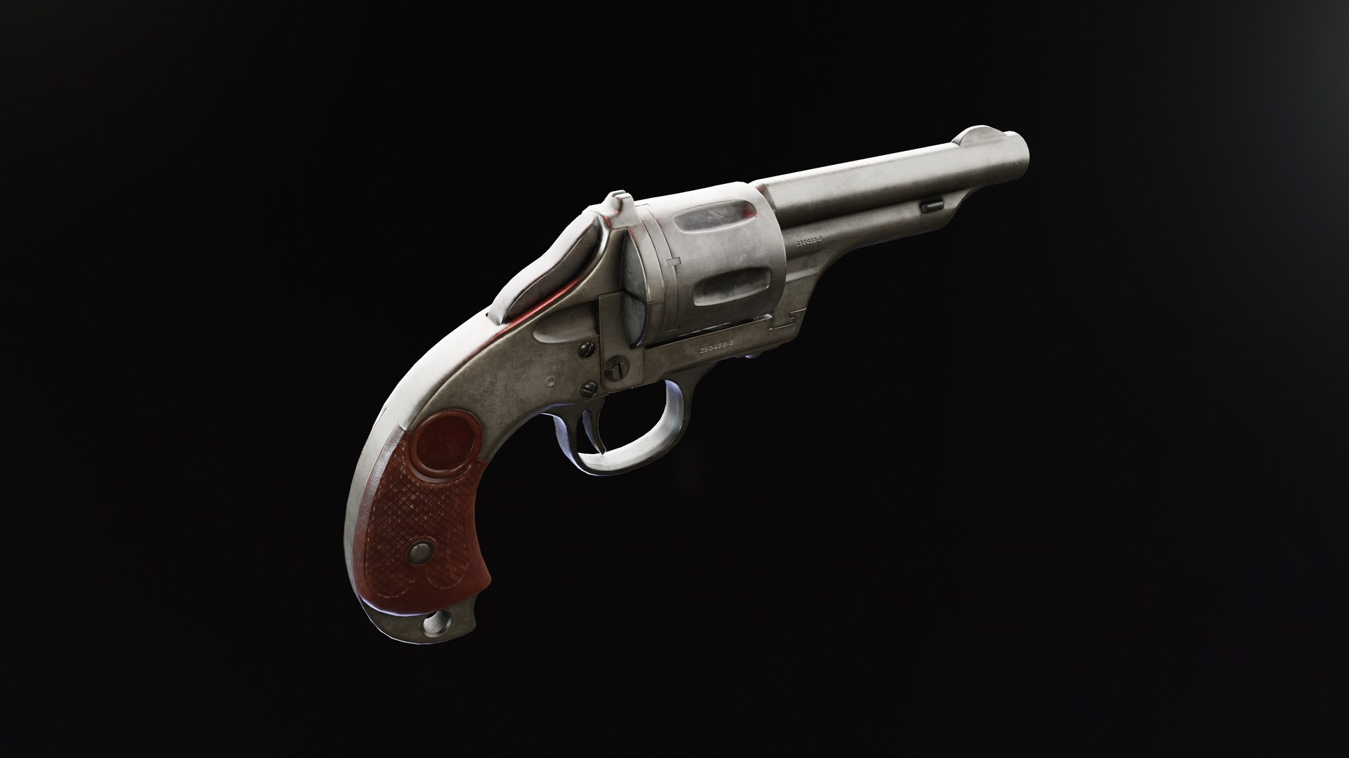 Merwin Hulbert Revolver 3D Model - TurboSquid 1944681