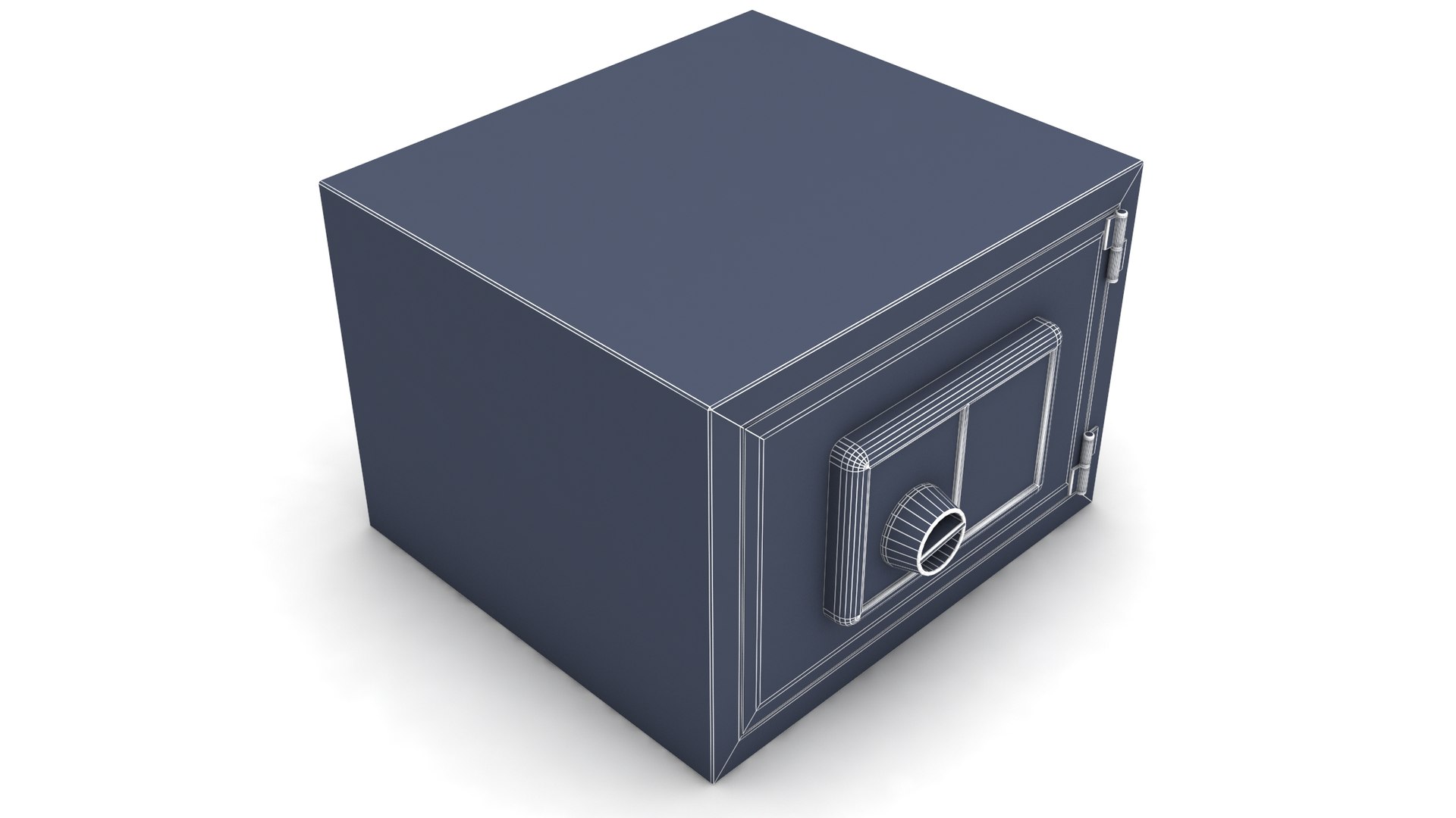 3D Steel Safe Model - TurboSquid 1618710