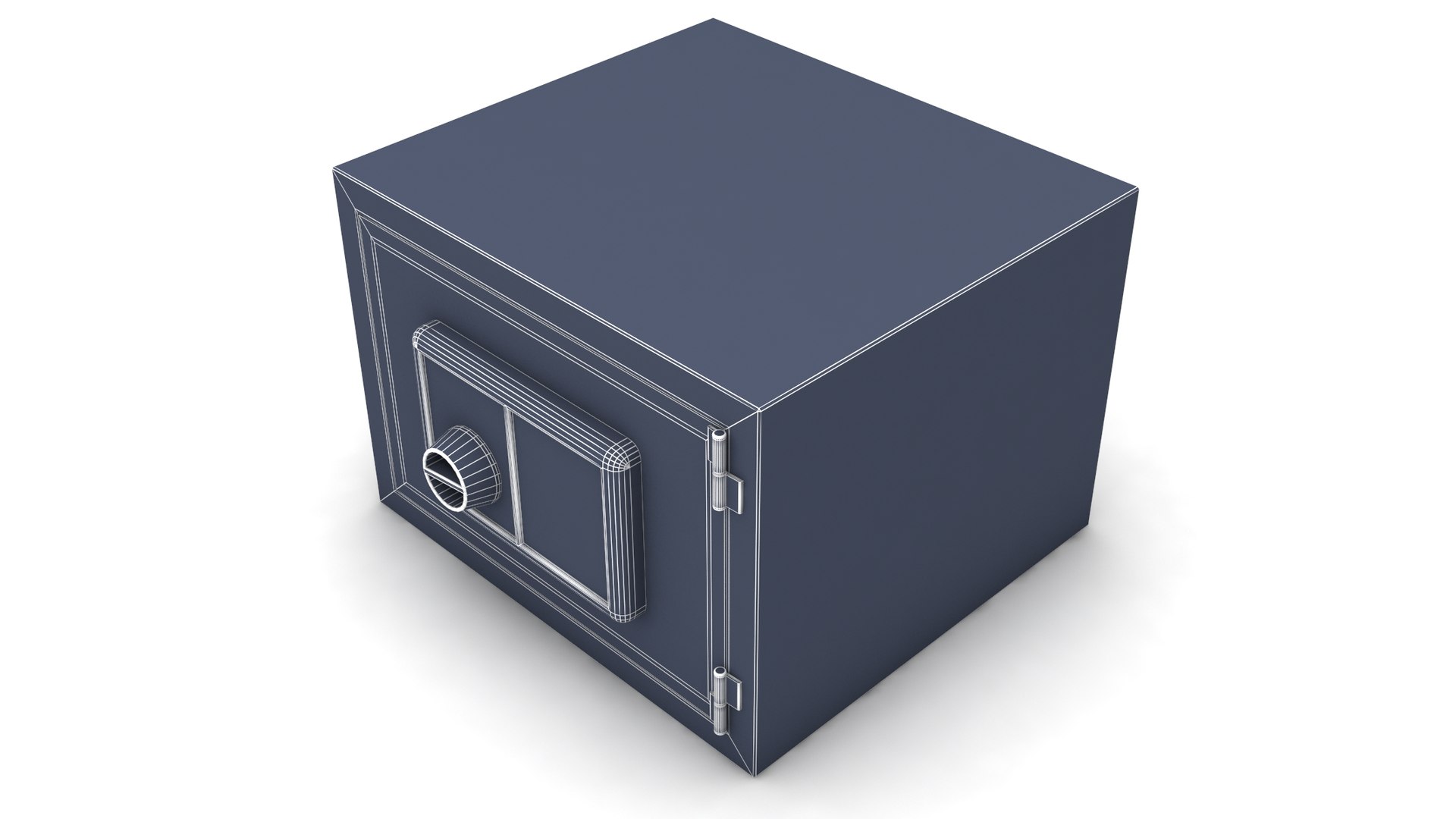 3D Steel Safe Model - TurboSquid 1618710