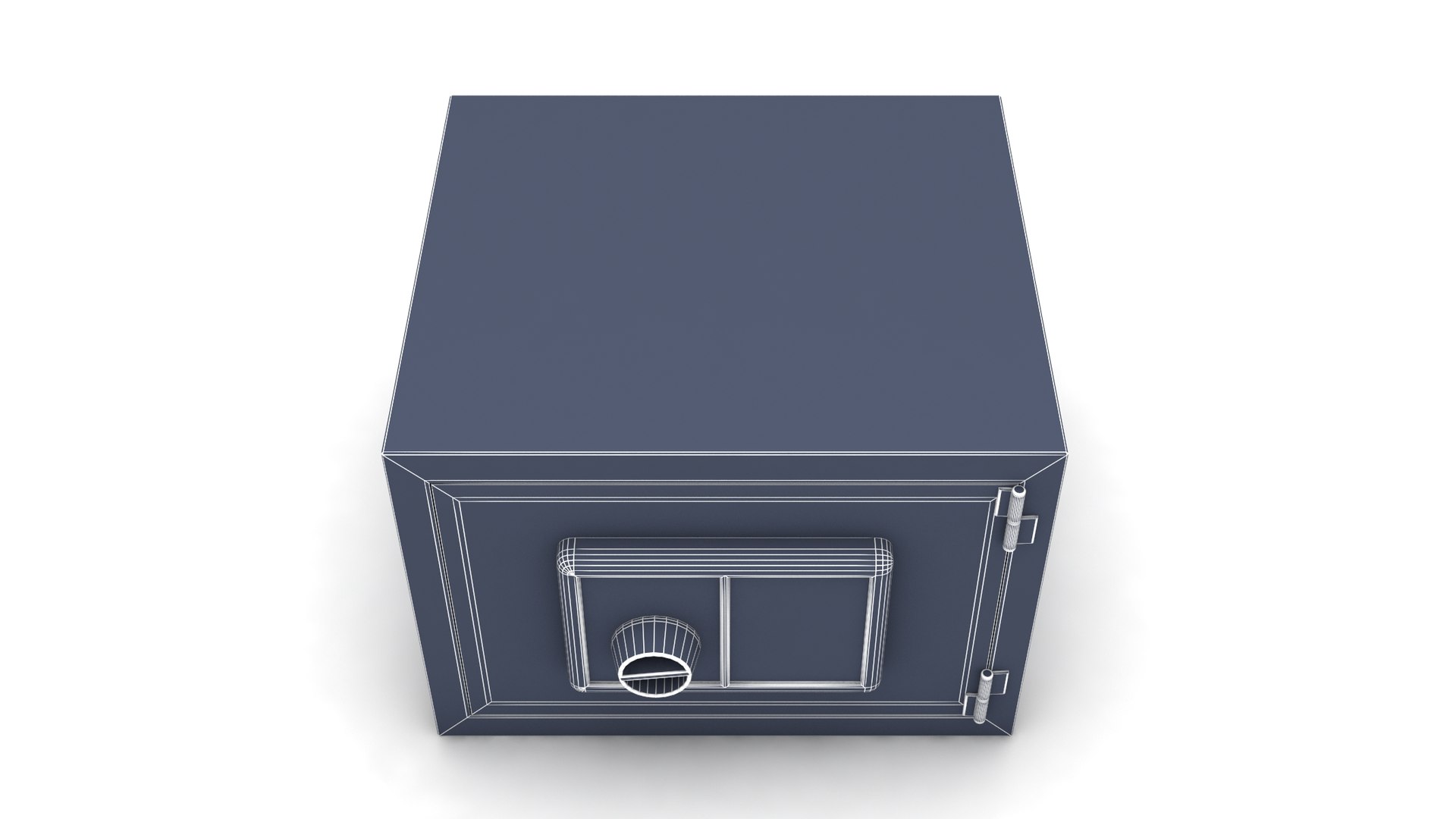 3D Steel Safe Model - TurboSquid 1618710