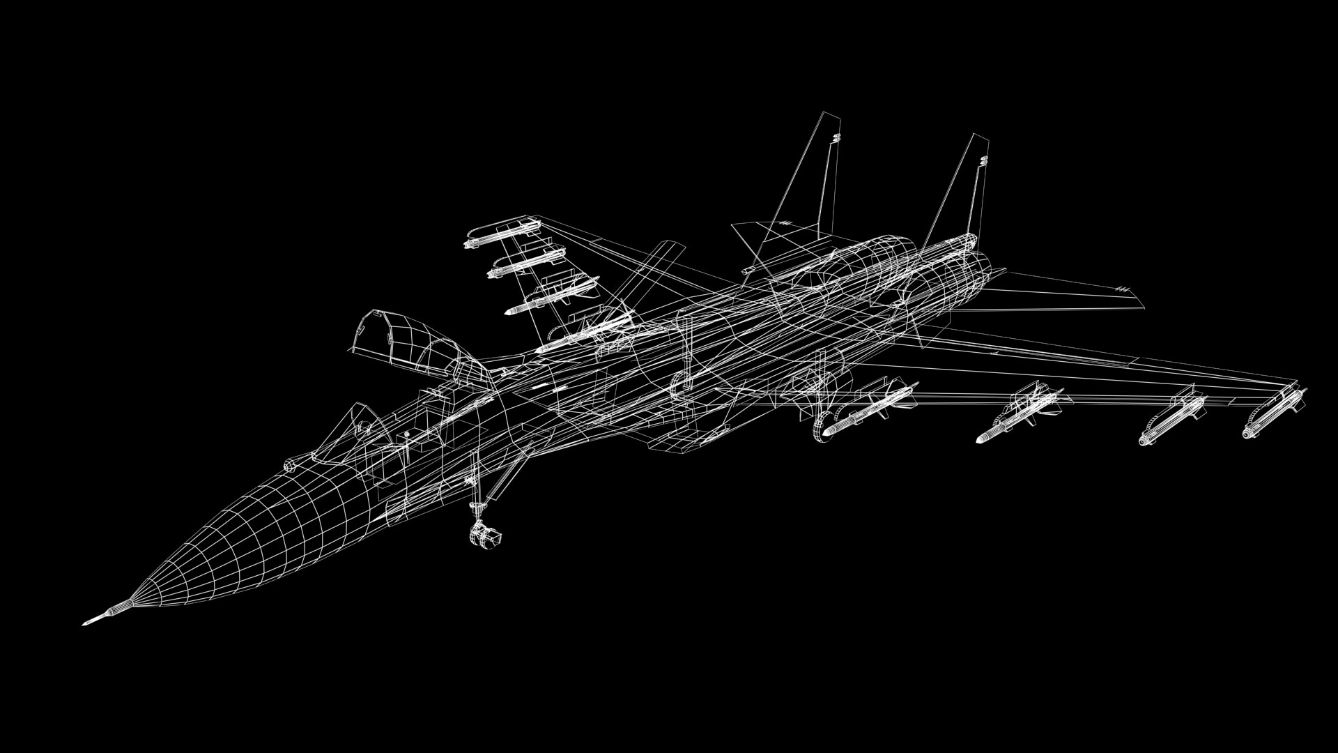 Sukhoi Su-30 Su-27 Mikoyan Mig-35 3D Model - TurboSquid 1974004