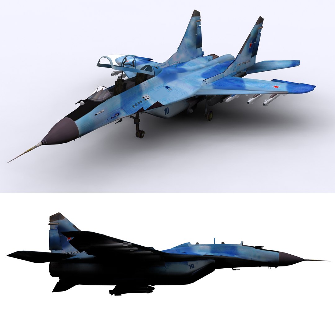 Sukhoi Su-30 Su-27 Mikoyan Mig-35 3D Model - TurboSquid 1974004