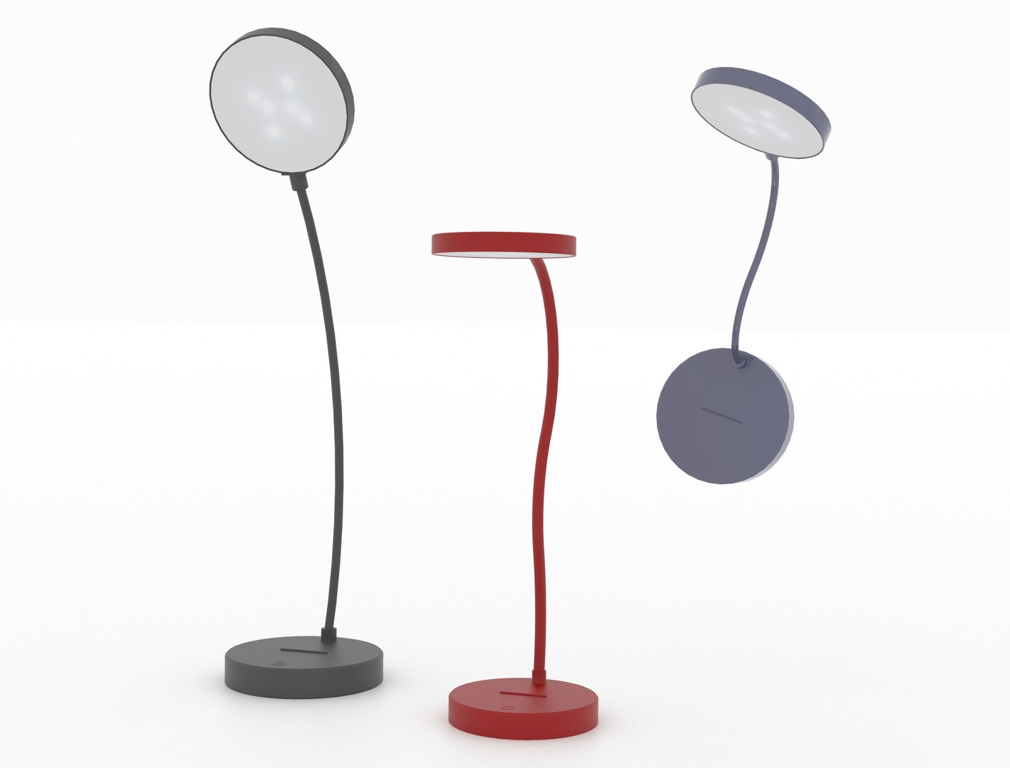 3D Model USB LED Lamps - TurboSquid 2154478