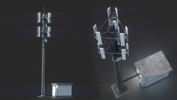 Telecommunication Tower 3D Models for Download | TurboSquid
