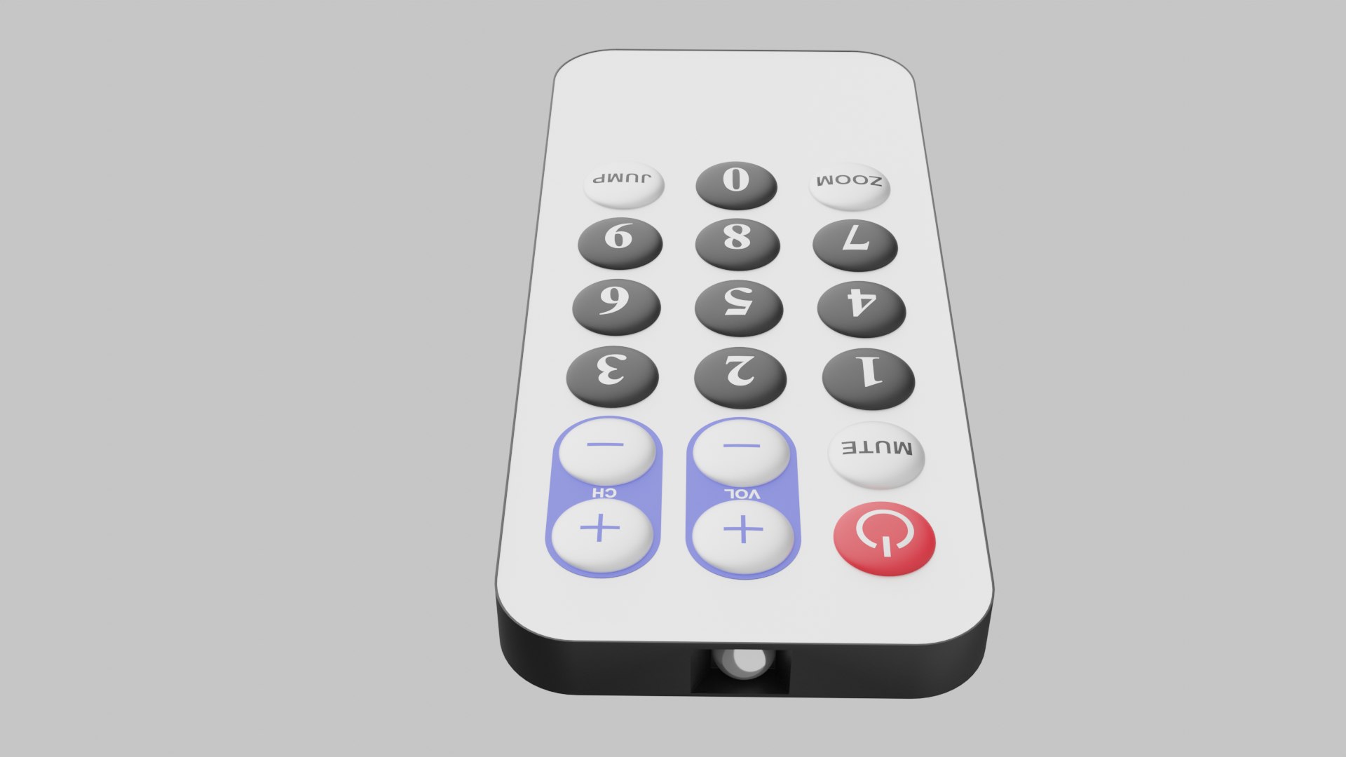 3D Model Mini Remote Control - TurboSquid 2010903