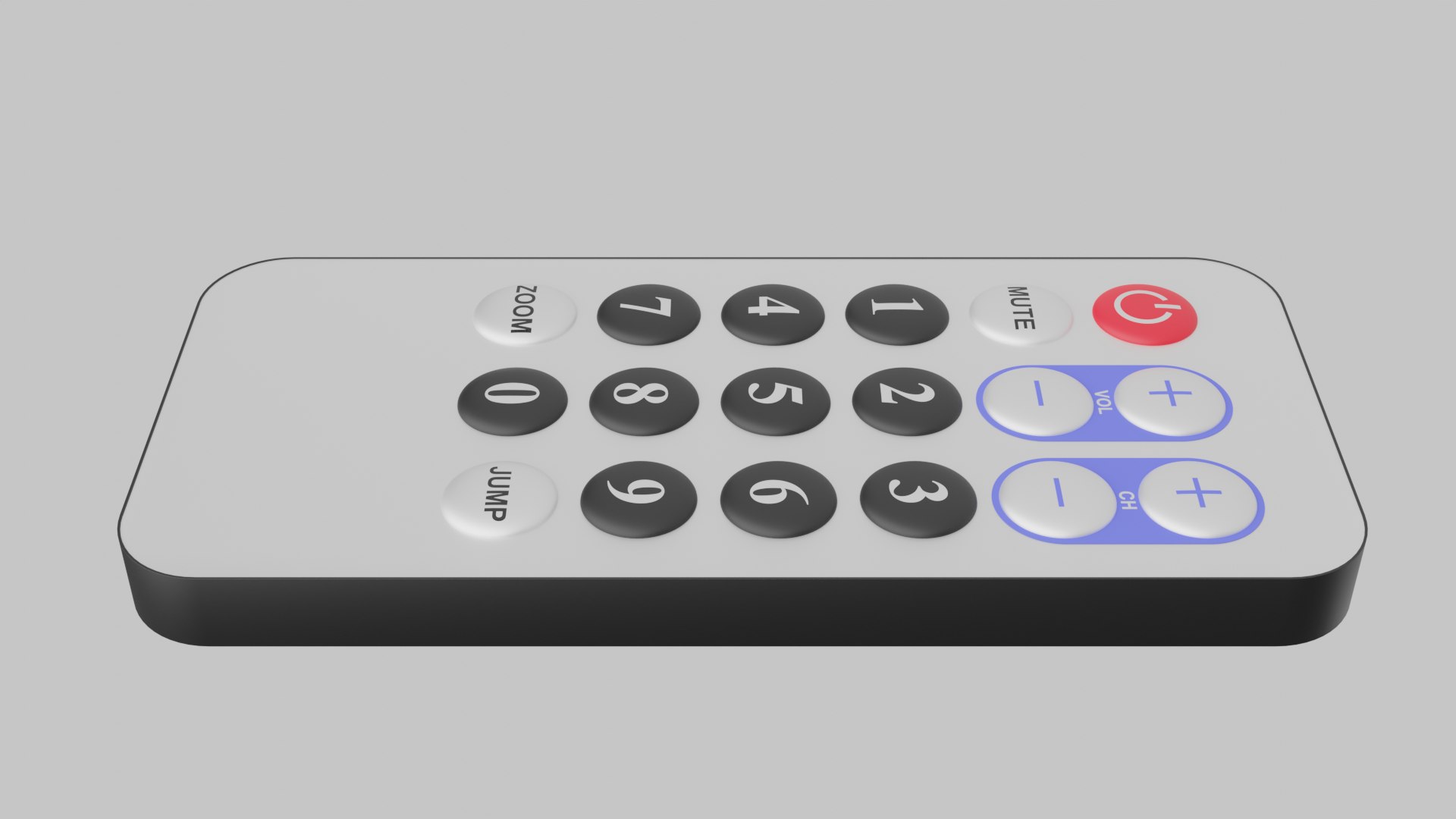 3D Model Mini Remote Control - TurboSquid 2010903