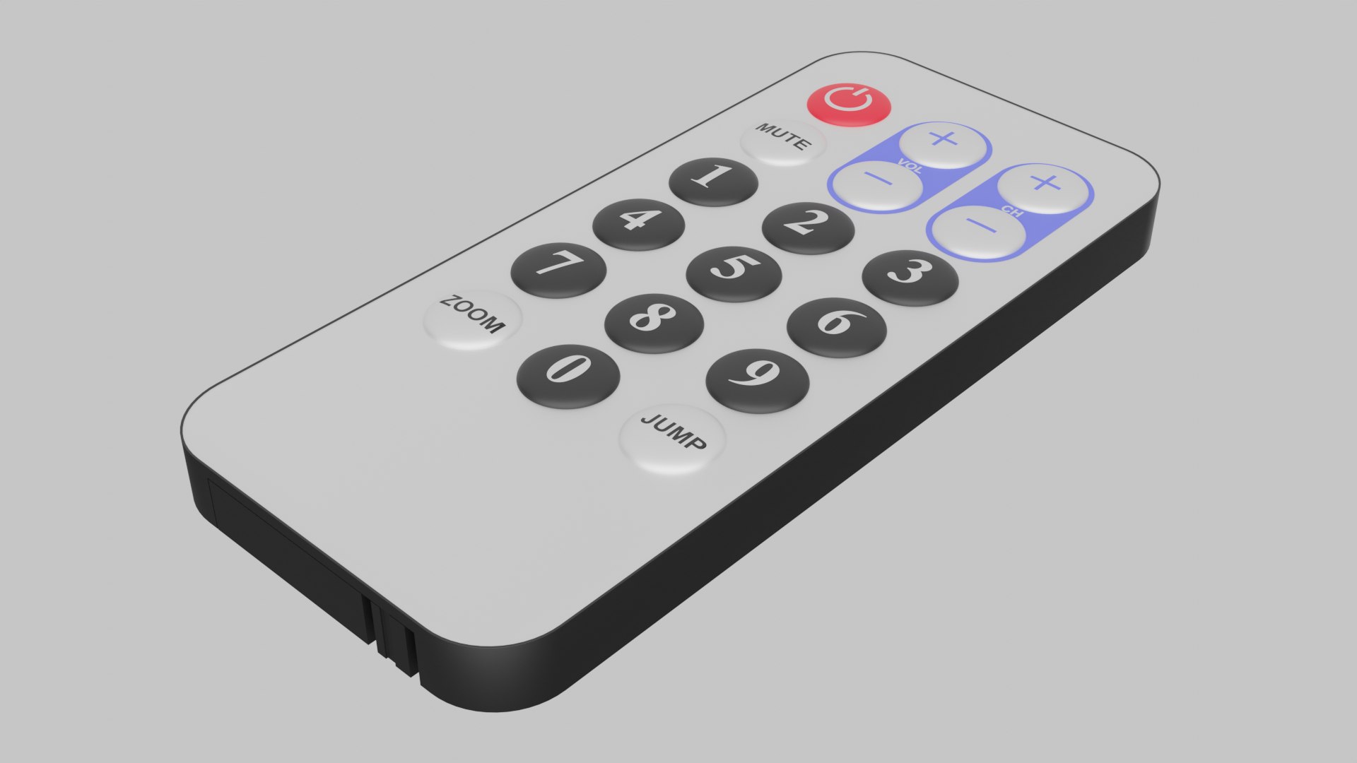 3D Model Mini Remote Control - TurboSquid 2010903