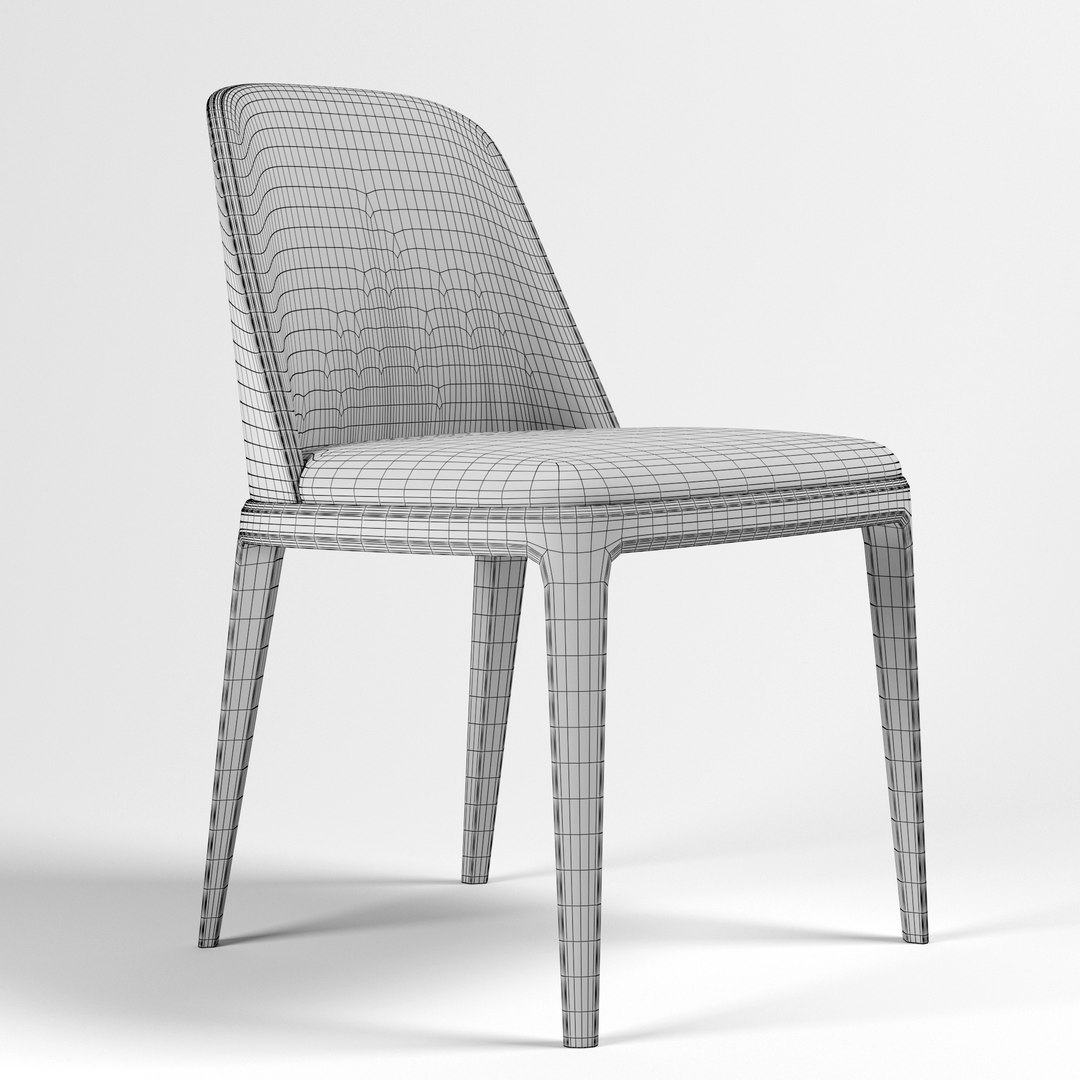 Grace chair poliform 3D - TurboSquid 1501645