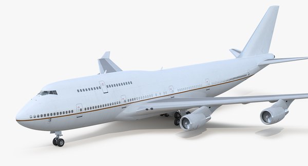 modelo 3d Boeing 747-400 genérico aparejado - TurboSquid 1229314