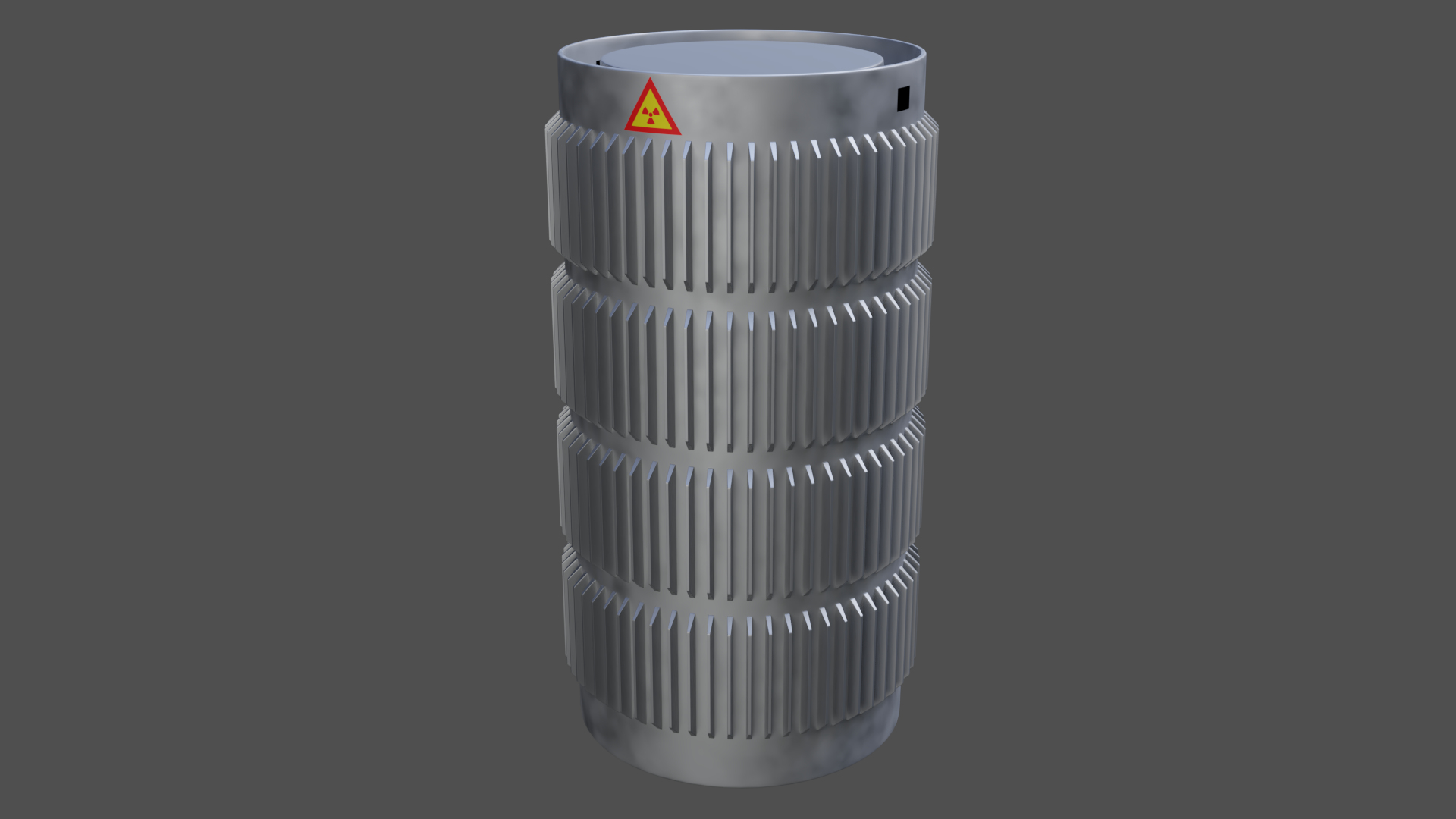 Container Spent Nuclear Fuel 3D Model - TurboSquid 1578100
