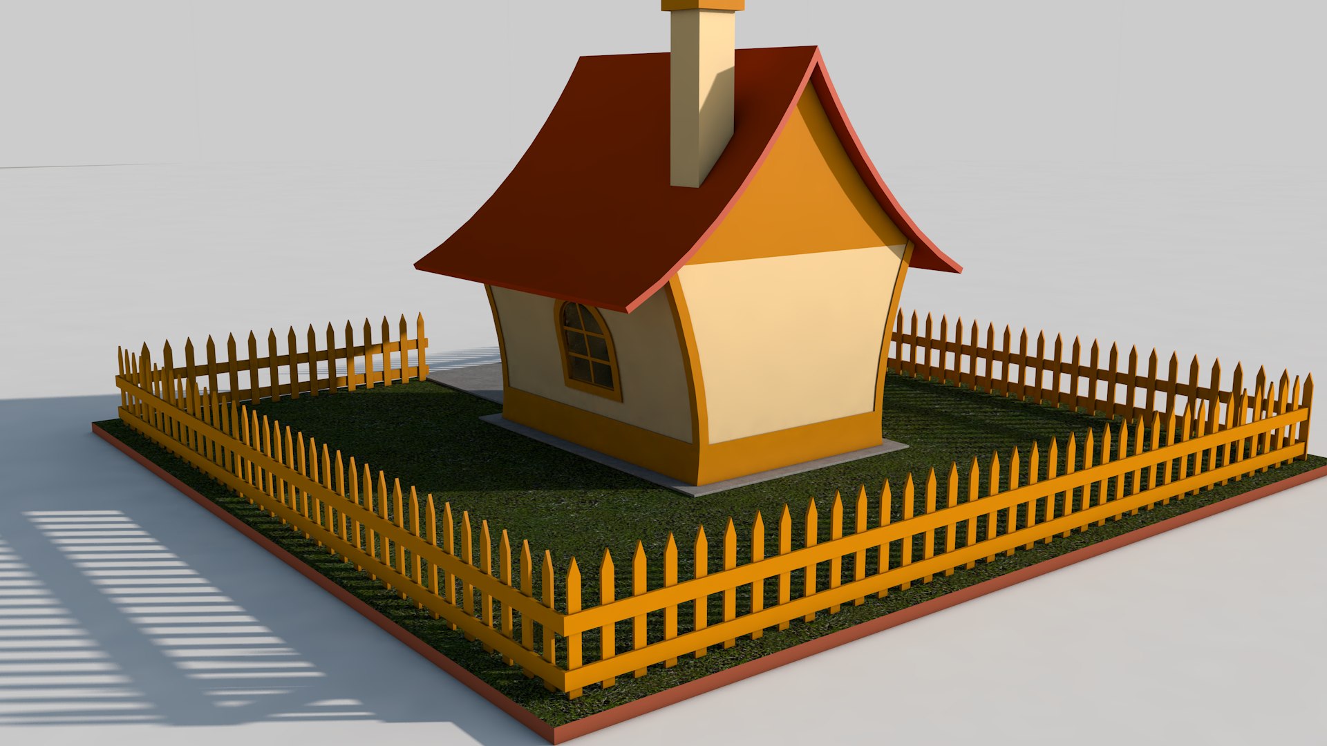 3D Model Cartoon House - TurboSquid 1572534