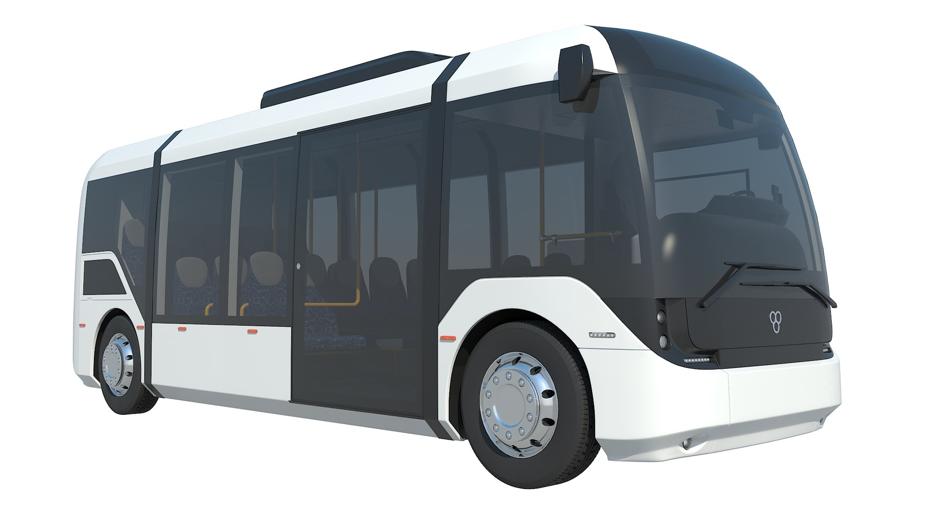 Vero electric bus 3D model - TurboSquid 1679513