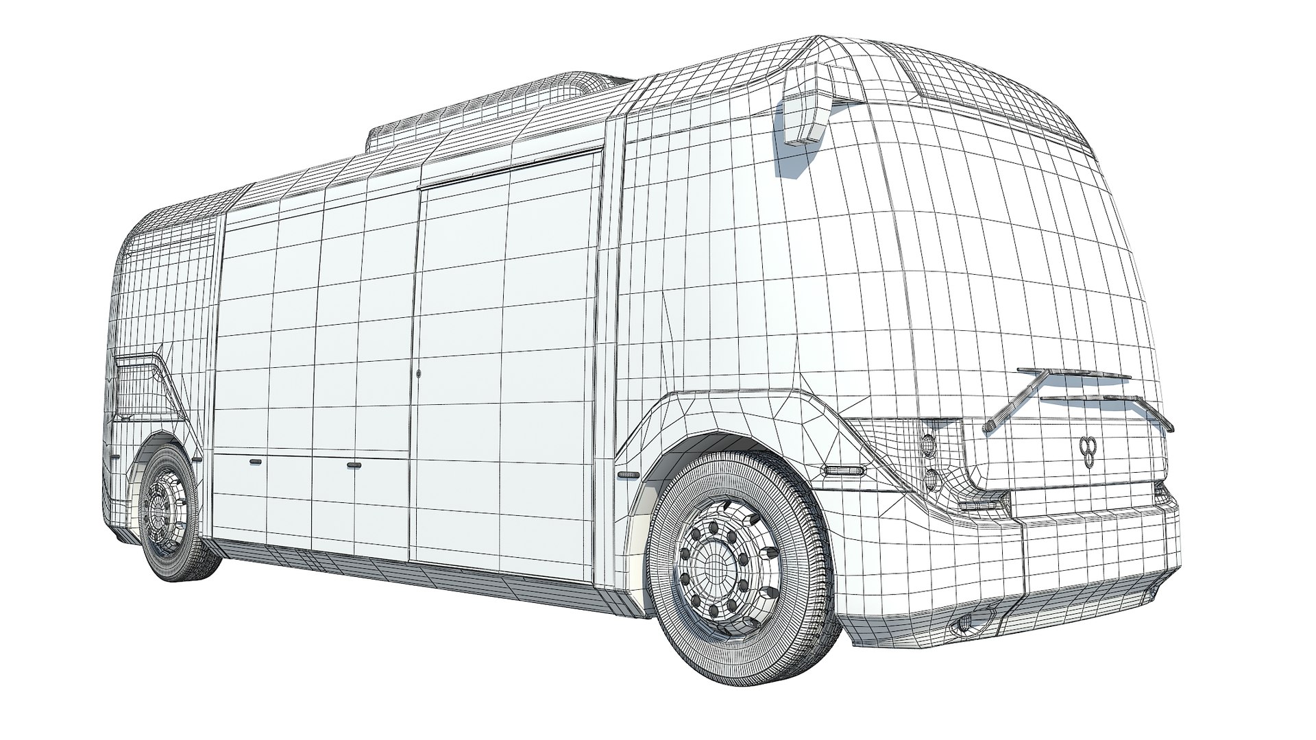 Vero electric bus 3D model - TurboSquid 1679513