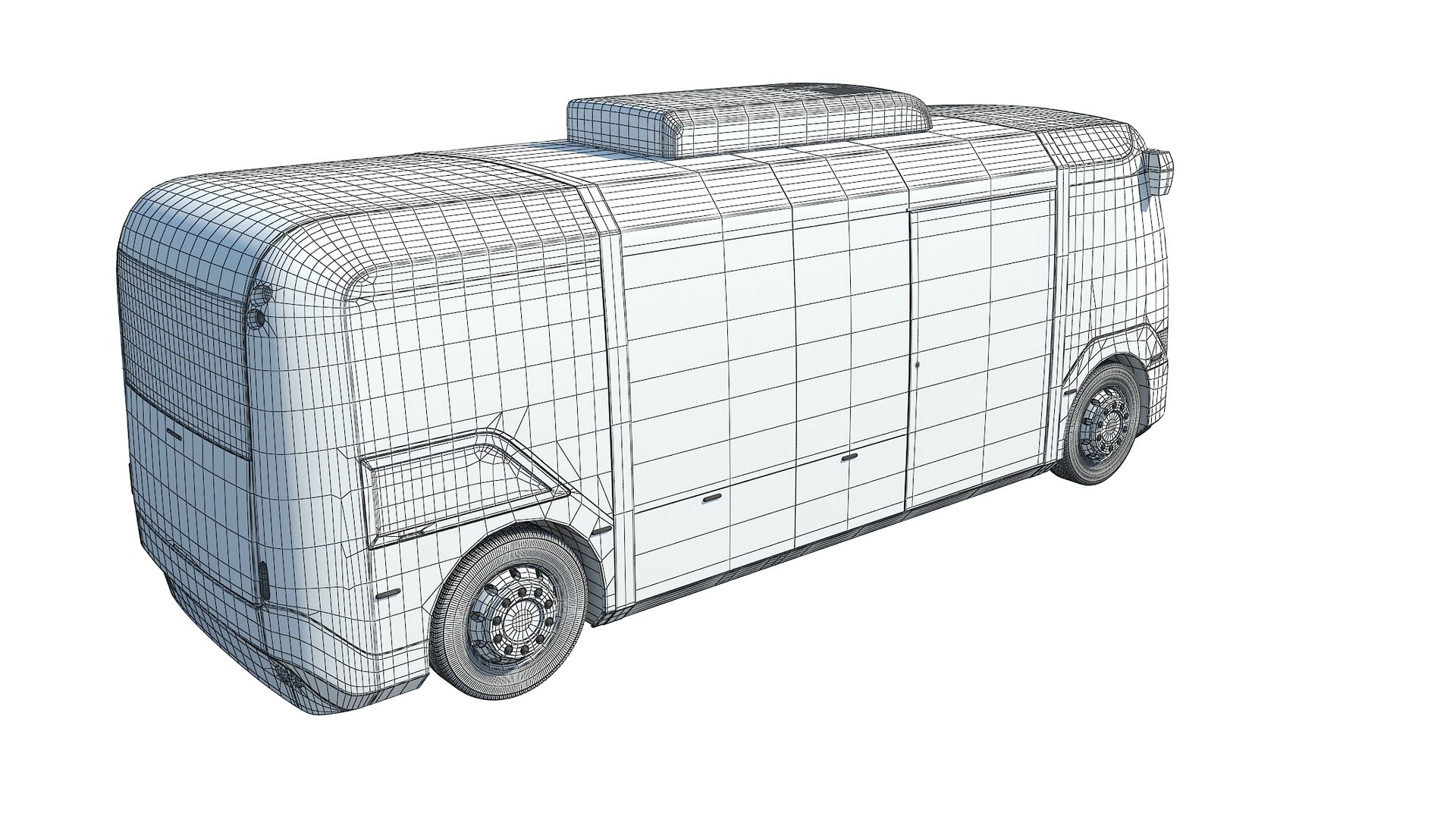 Vero electric bus 3D model - TurboSquid 1679513