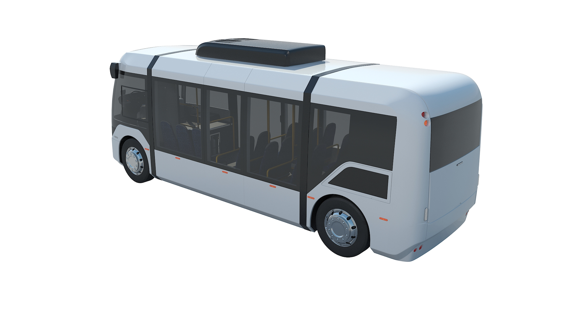Vero electric bus 3D model - TurboSquid 1679513