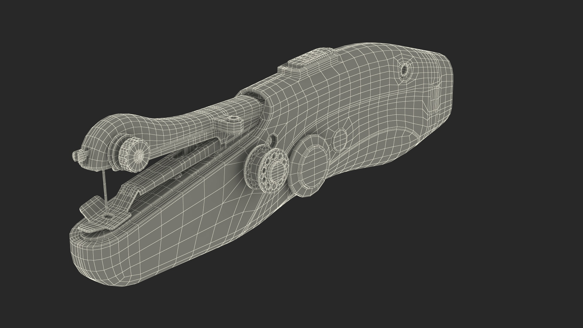 3D Designer Portable Sewing Machine White Model - TurboSquid 2143070