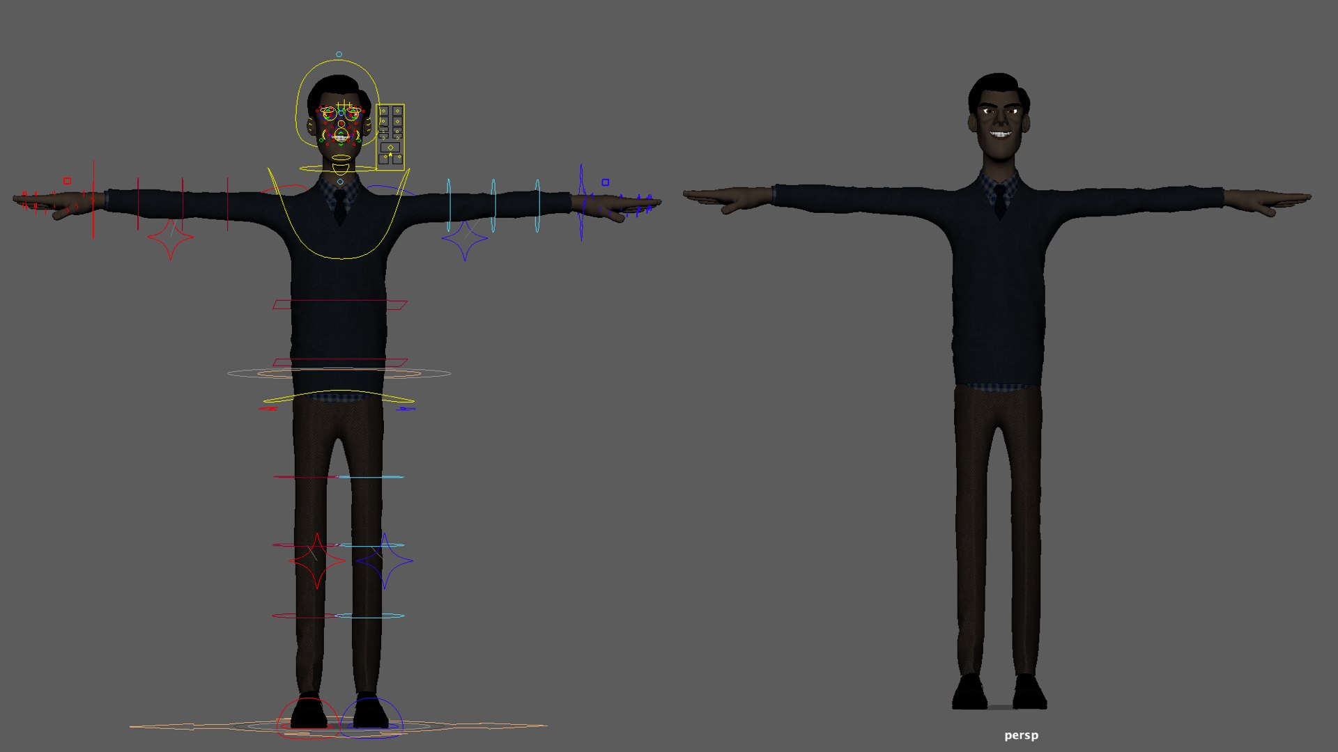 3D Stylized Ethnic Rigs - Asian - TurboSquid 2017200