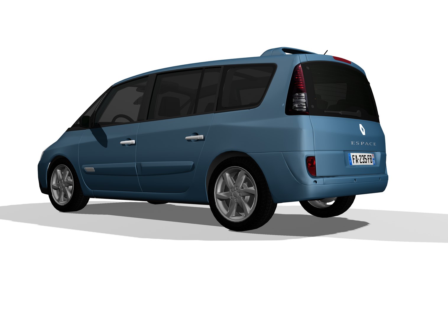 French Car Renault Espace 3D Model - TurboSquid 1577069