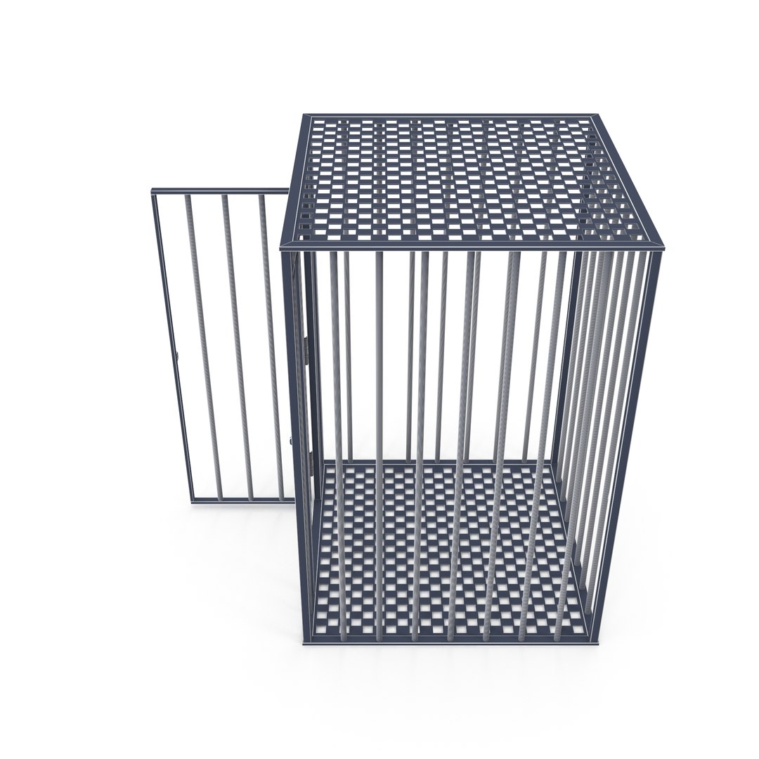 Iron Prison Cage Model 3D Model - TurboSquid 2164439