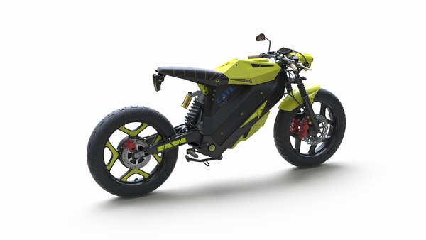 Electric motorcycle Expressive 3D model - TurboSquid 1795212