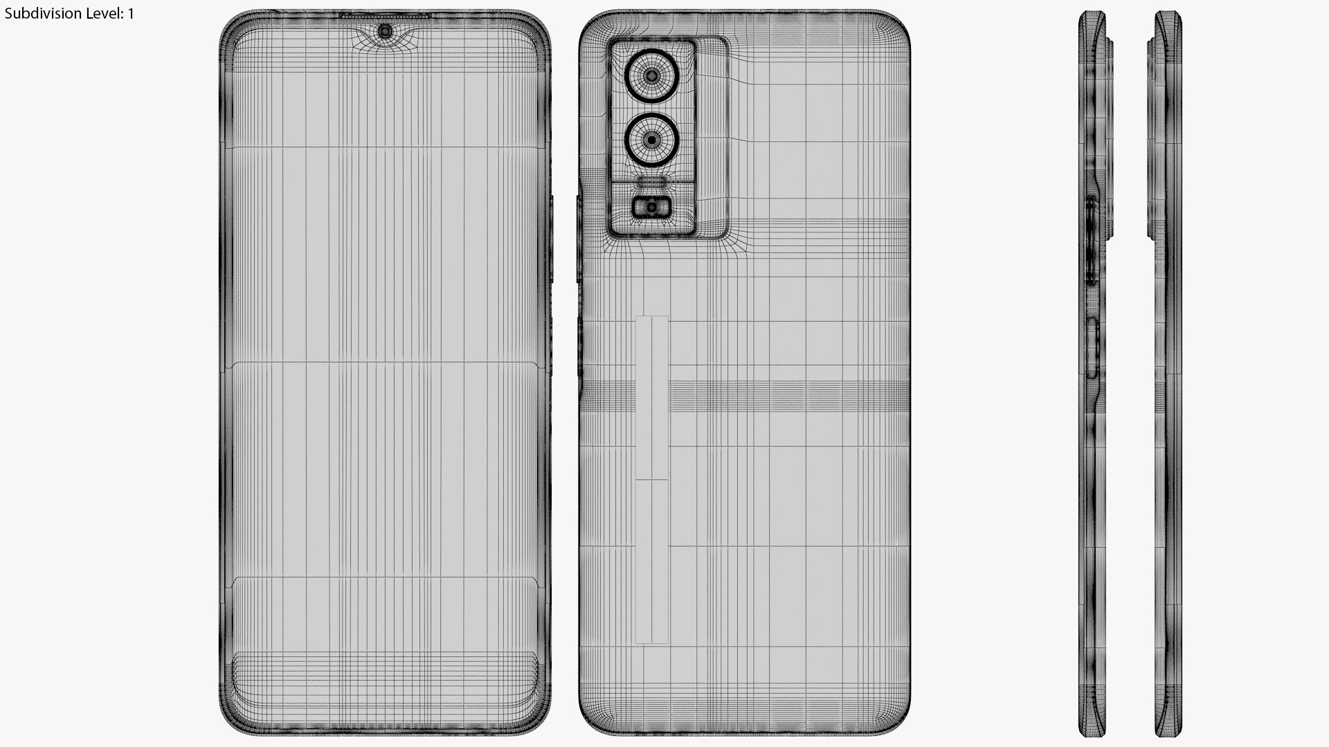 Vivo Y76 5G Midnight 3D Model - TurboSquid 2151486