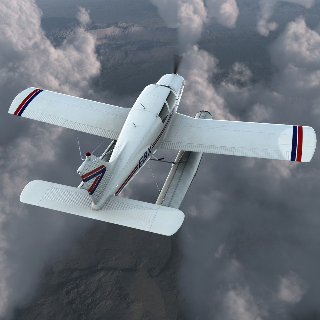 Cinema4d Light Aircraft Piper Pa