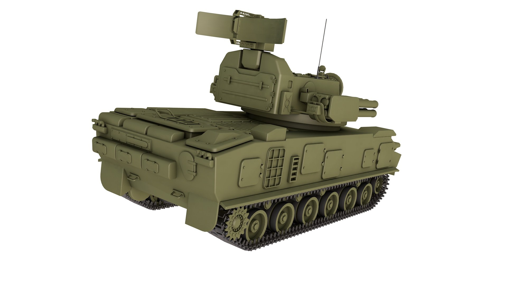 3D 2K22 Tunguska SA-19 Grison Model - TurboSquid 2308210