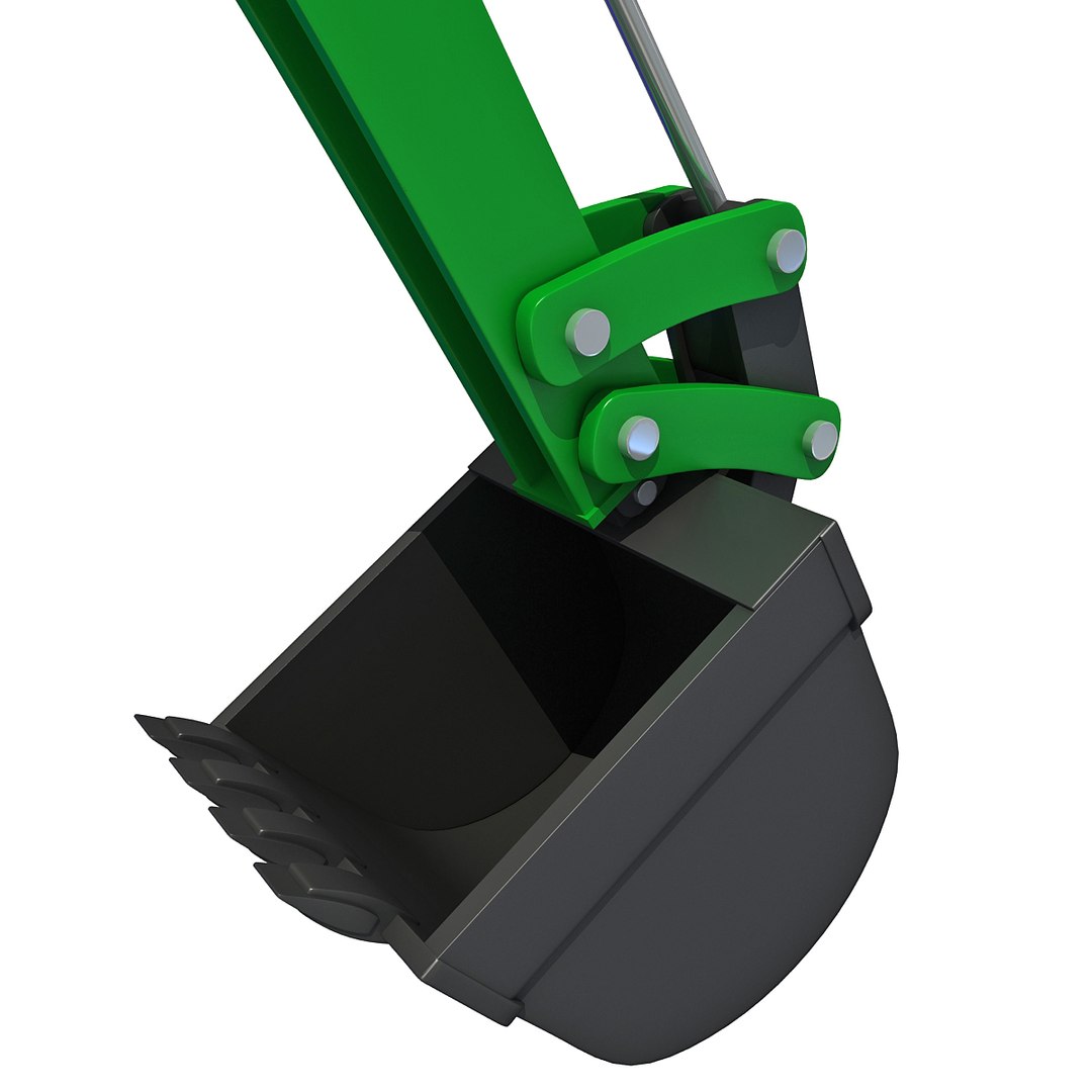 3d Shovel Backhoe Crane