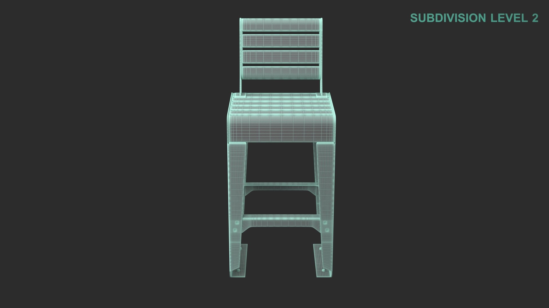 3D Outdoor Chair Model - TurboSquid 2197371