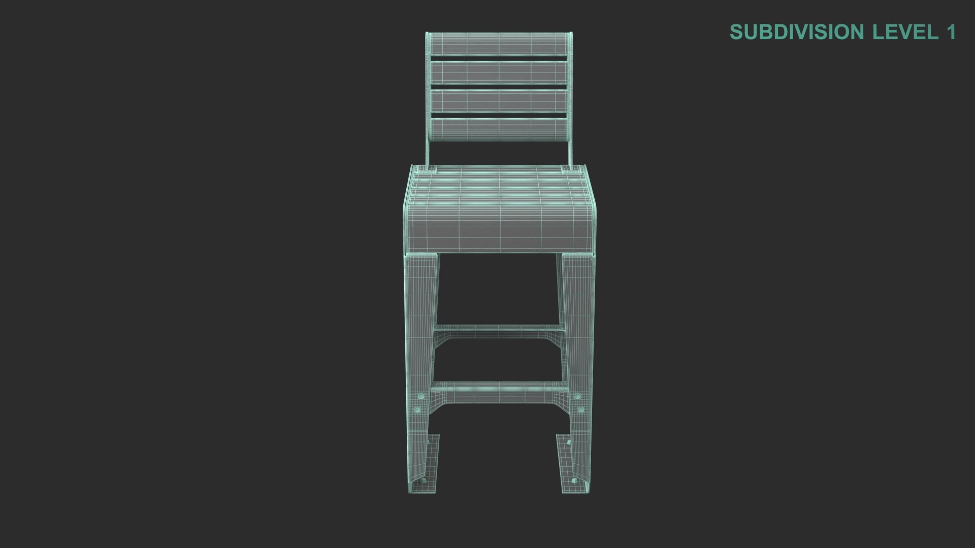 3D Outdoor Chair Model - TurboSquid 2197371