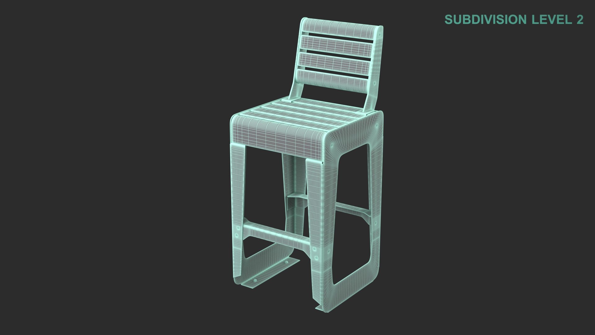 3D Outdoor Chair Model - TurboSquid 2197371