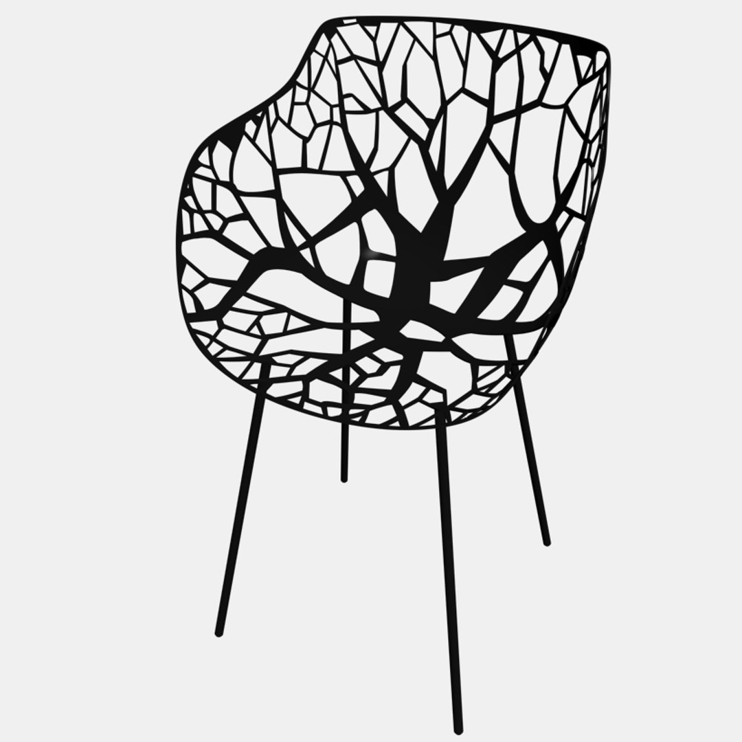 3d Mesh Chair Furniture Model