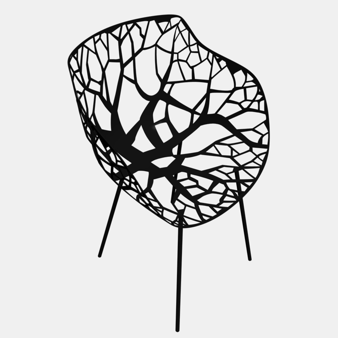 3d Mesh Chair Furniture Model