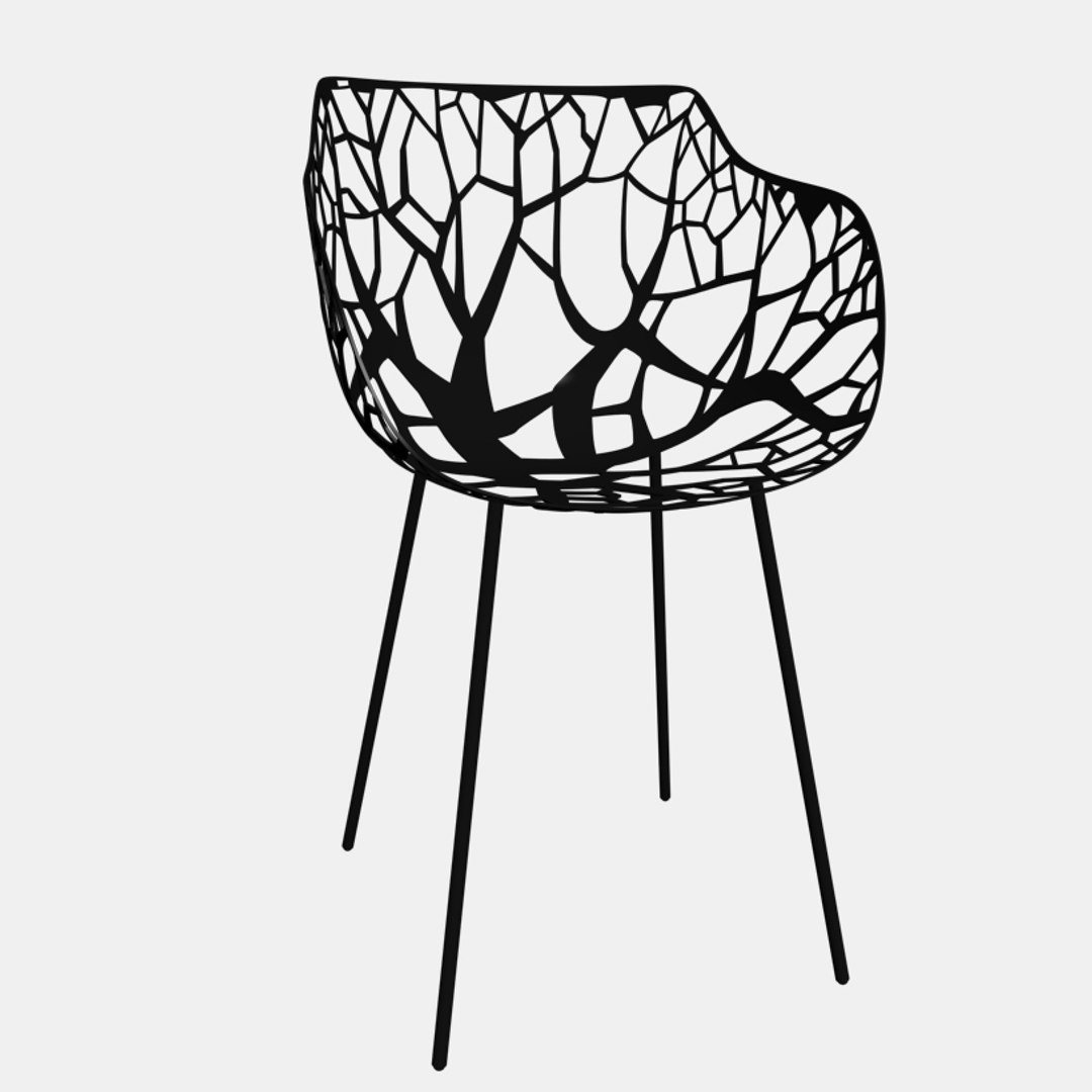 3d Mesh Chair Furniture Model