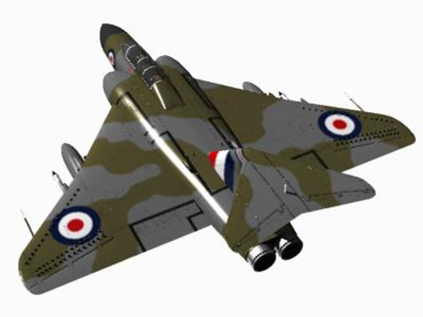 3d Gloster Javelin Jet Fighter