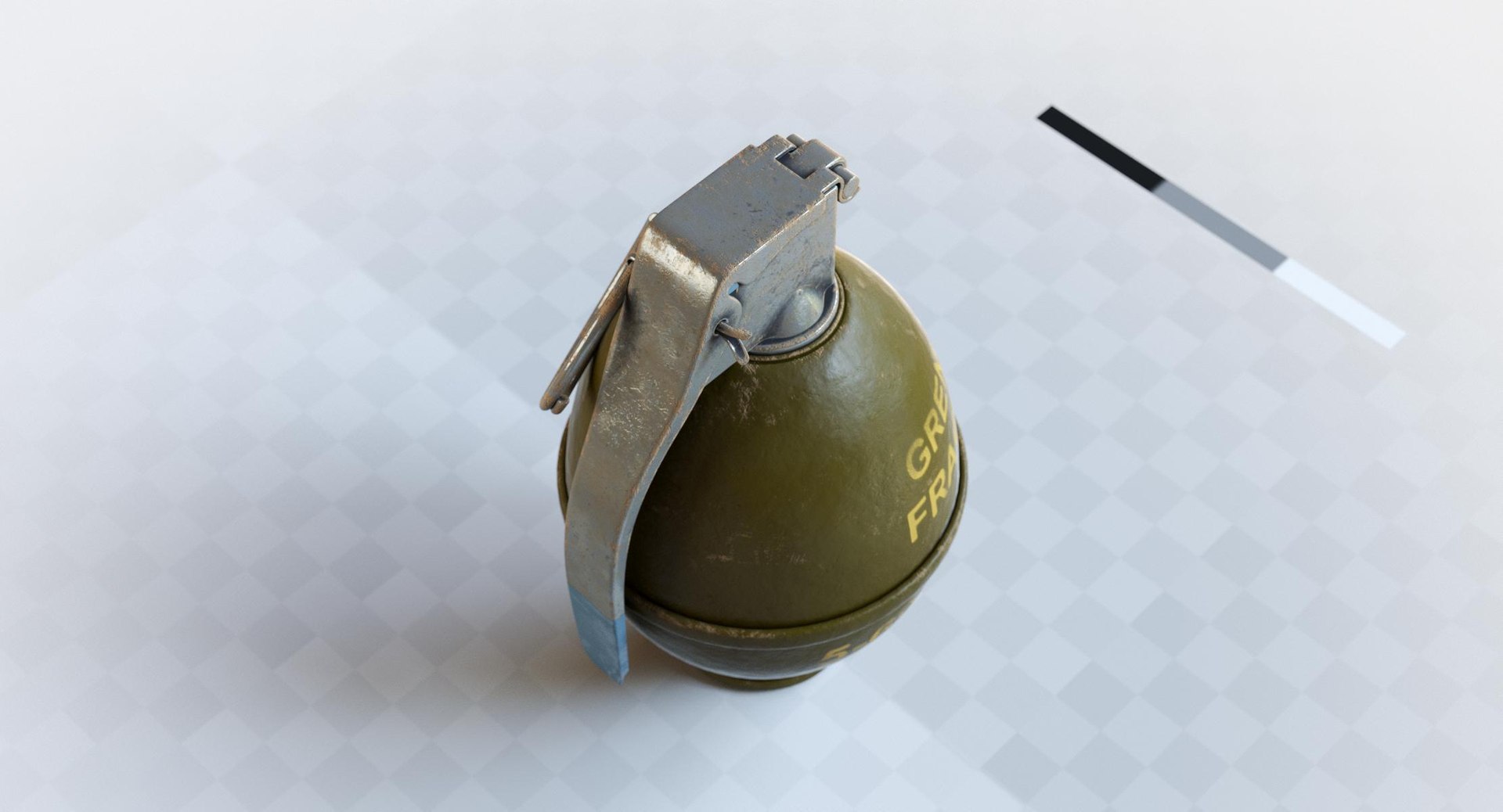 3D Lemon Grenade Model - TurboSquid 1409511