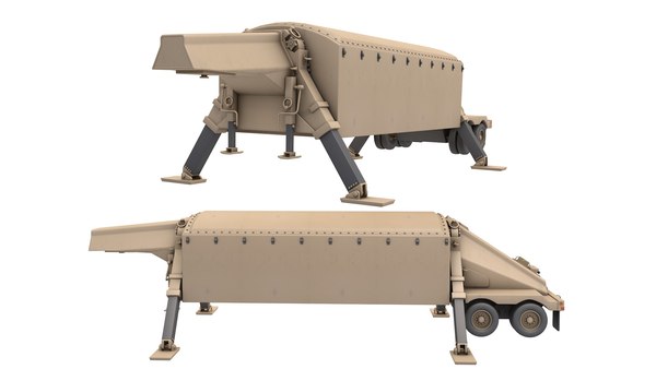 modelo 3d Radar transportable ANTPY-2 - TurboSquid 2423220