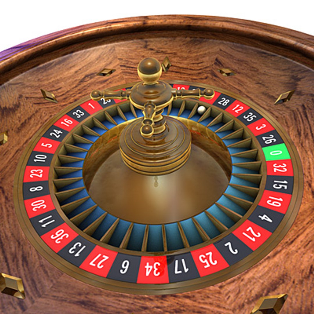 Roulette Wheel 3d C4d