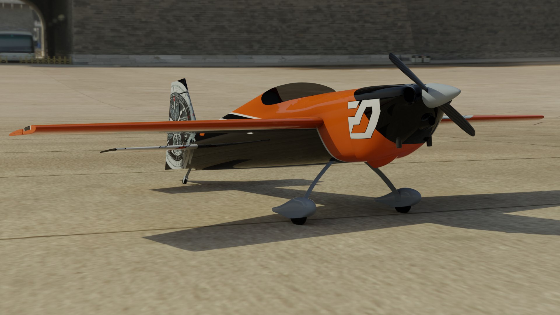 Edge 540 RC Airplane Model - TurboSquid 2055724