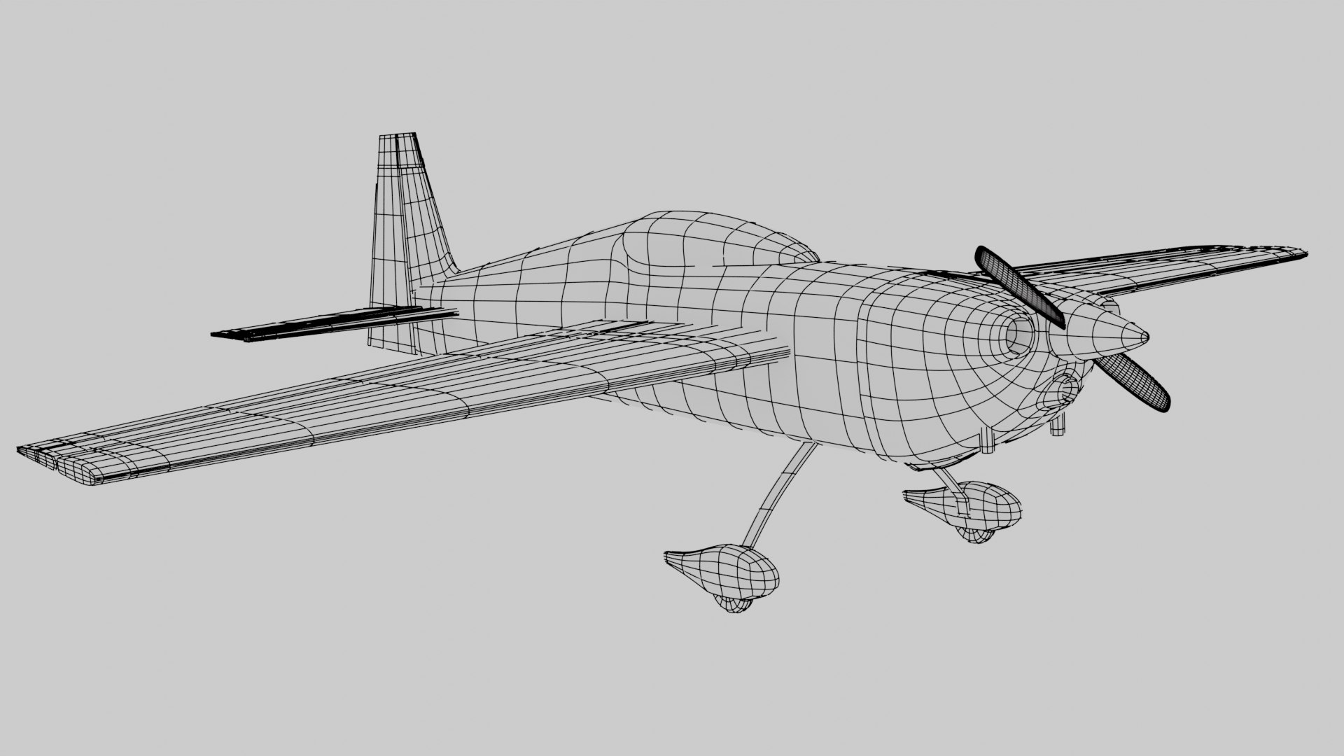 Edge 540 RC Airplane Model - TurboSquid 2055724