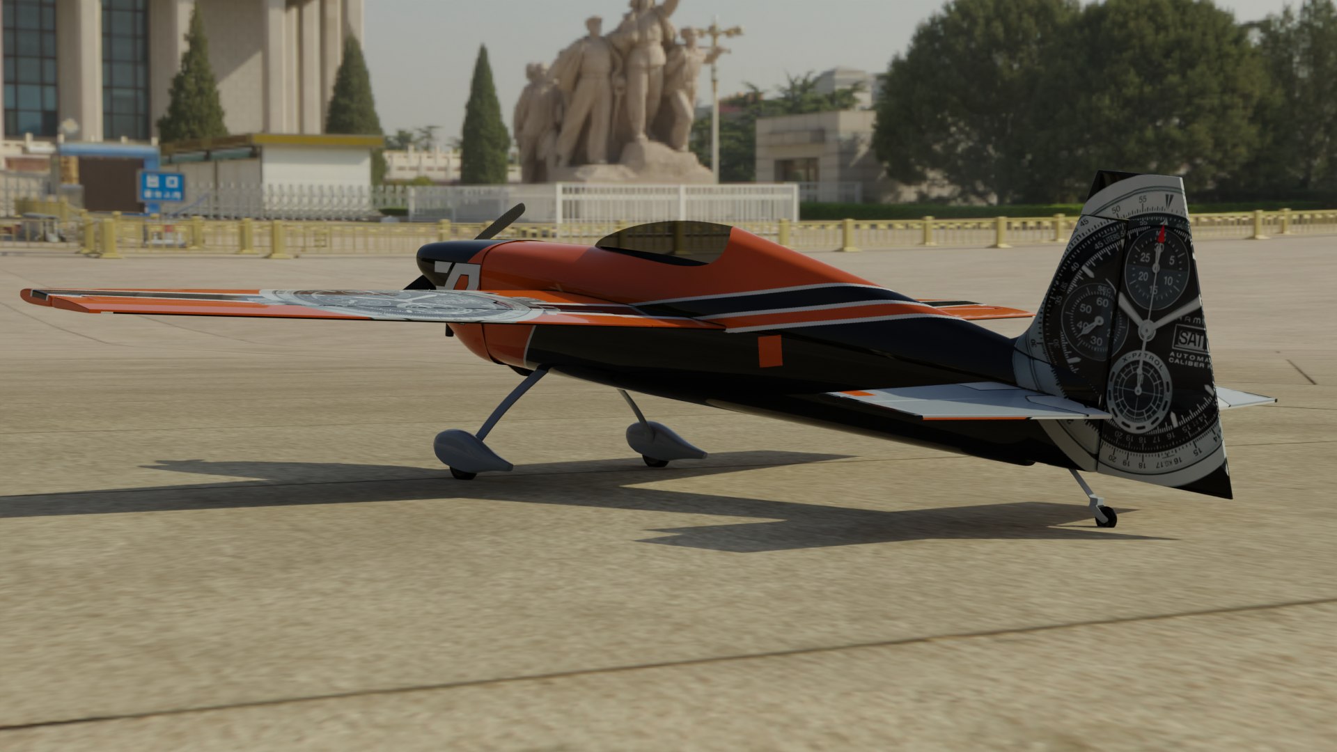 Edge 540 RC Airplane Model - TurboSquid 2055724