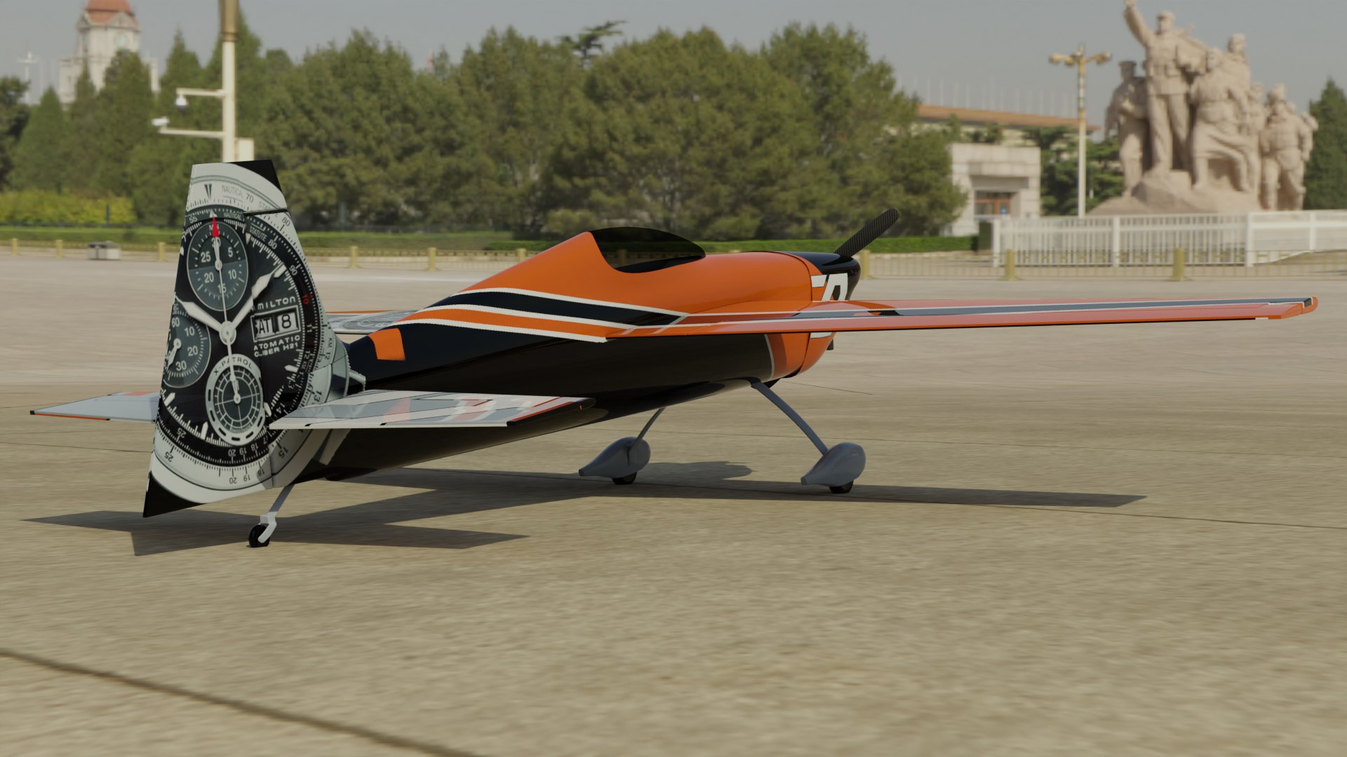 Edge 540 RC Airplane Model - TurboSquid 2055724